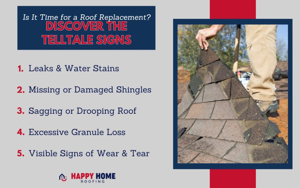 Is It Time for a Roof Replacement? Discover the Telltale Signs - Happy ...